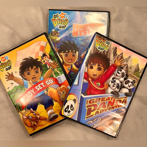 Nickelodeon | Media | Your Child Can Travel The World Bundle Go Diego Go Nick Jr Dvds | Poshmark